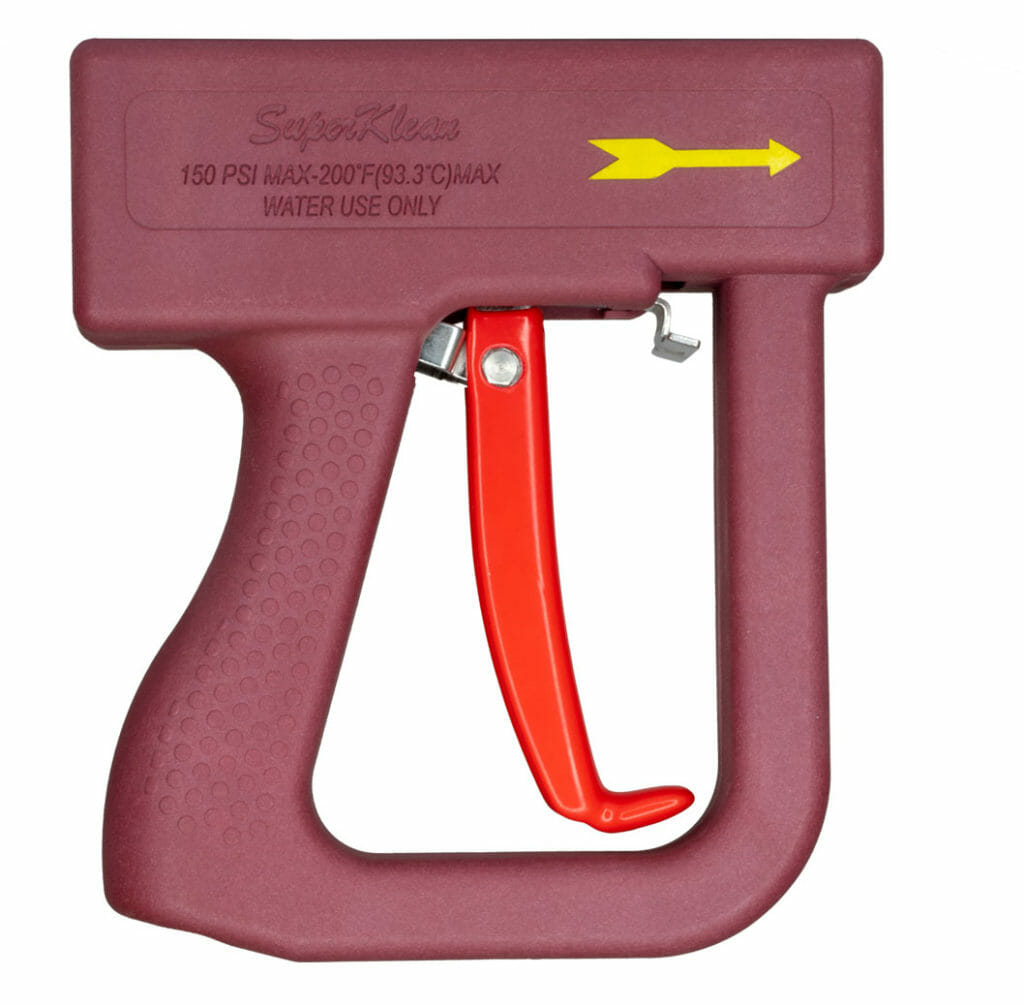 DuraFlow Stainless Steel Hot Water Gun - Hot Water Spray Nozzle