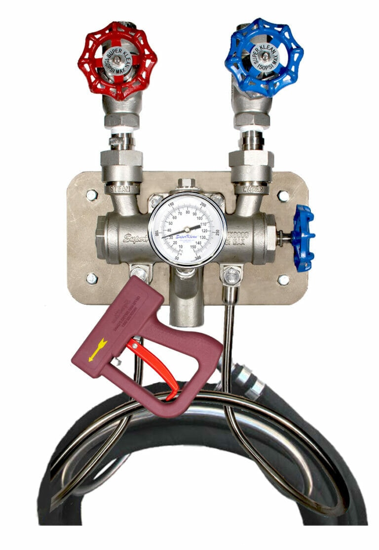 DuraFlow Stainless Steel Hot Water Gun - Hot Water Spray Nozzle